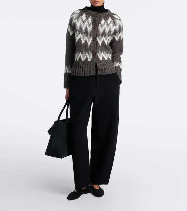 Veronica Beard Christina Fair Isle Cardigan