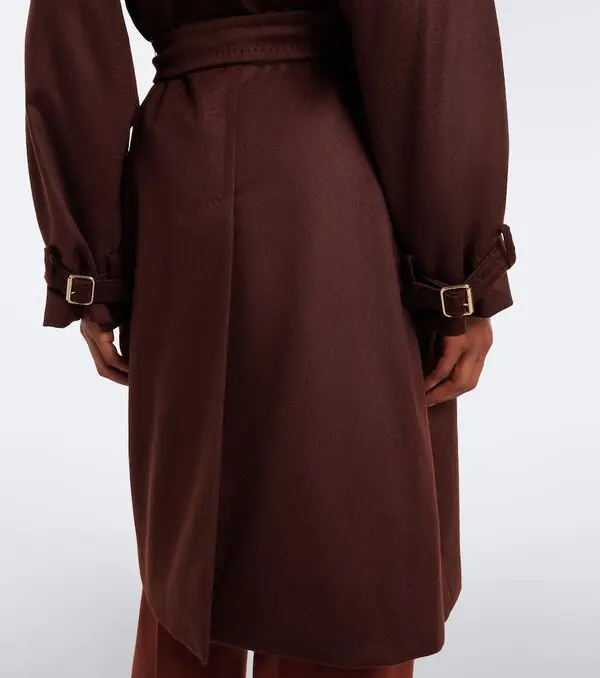 Max Mara Double-breasted Cashmere Trench Coat