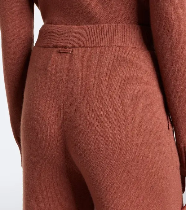 Max Mara Cashmere Wide-leg Pants - Brown
