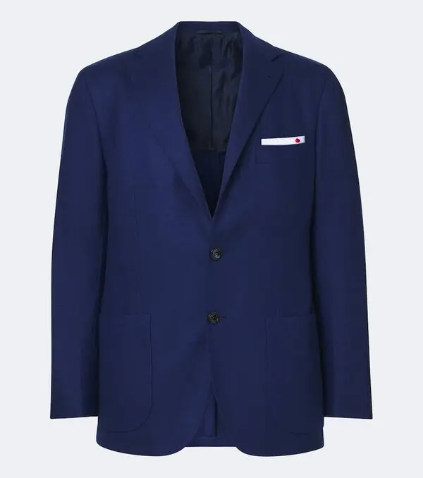 Kiton Wool And Cashmere Blazer