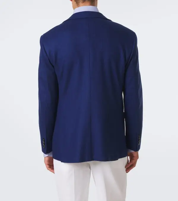 Kiton Wool And Cashmere Blazer
