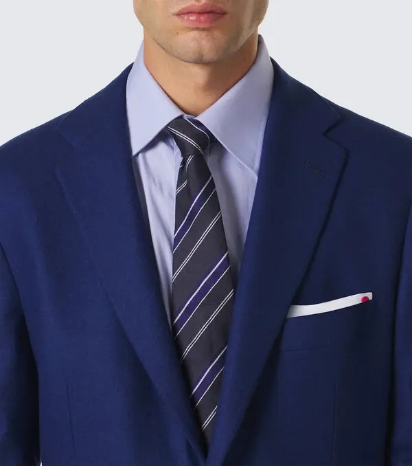 Kiton Wool And Cashmere Blazer