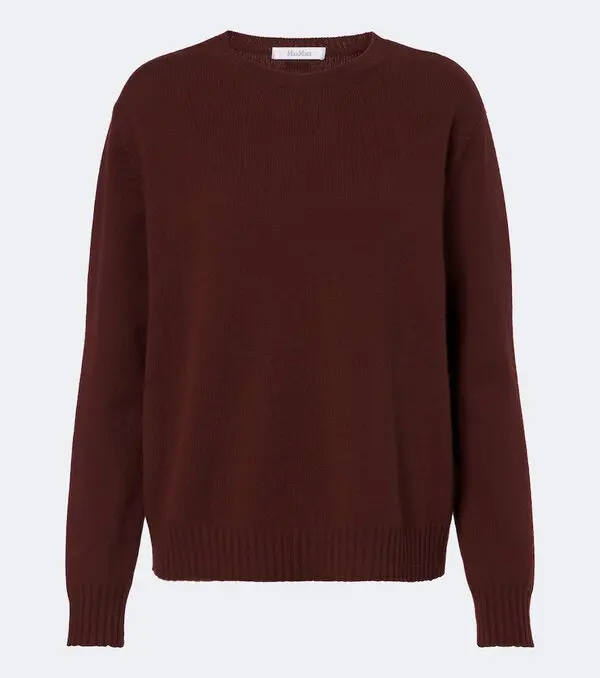 Max Mara Knitted Cashmere Sweater - Brown
