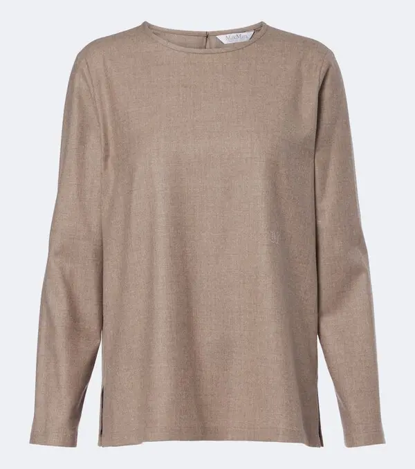 Max Mara Cashmere-blend Top