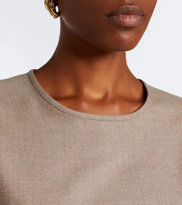 Max Mara Cashmere-blend Top