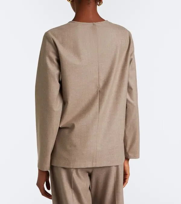 Max Mara Cashmere-blend Top