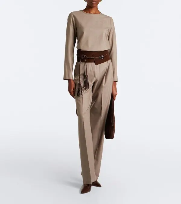 Max Mara Cashmere-blend Top