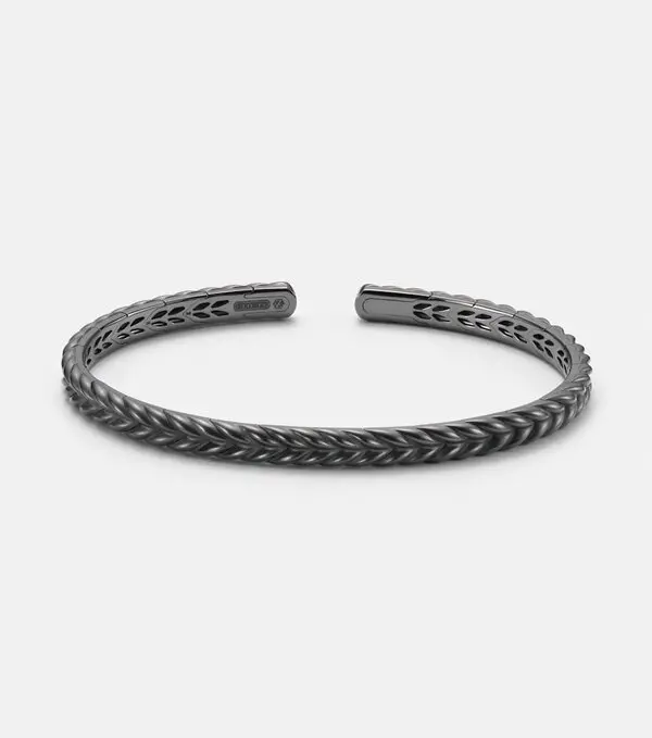 David Yurman Chevron Titanium Cuff Bracelet