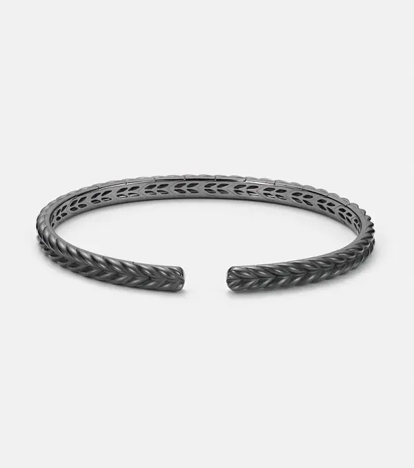 David Yurman Chevron Titanium Cuff Bracelet
