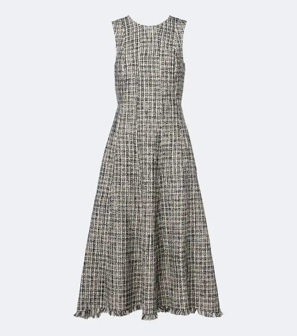 Proenza Schouler White Label Beatrix Bouclé Midi Dress