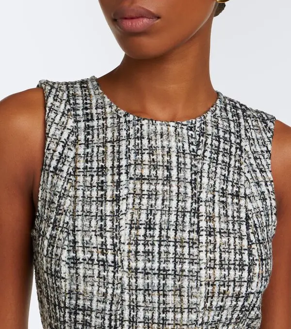 Proenza Schouler White Label Beatrix Bouclé Midi Dress
