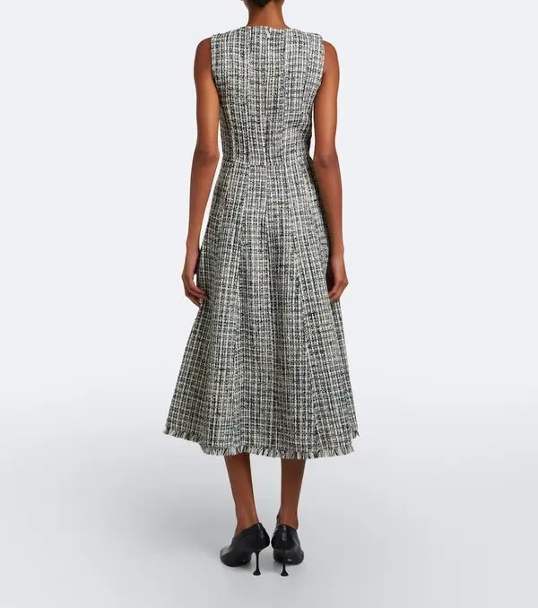 Proenza Schouler White Label Beatrix Bouclé Midi Dress