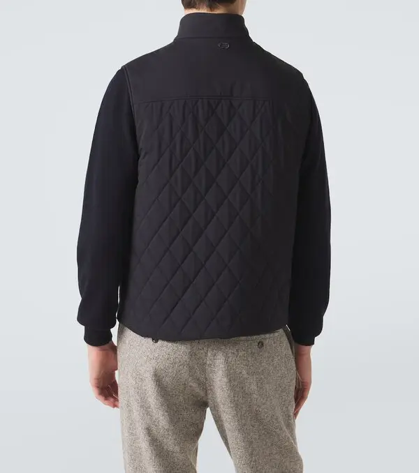 Agnona Quilted Vest
