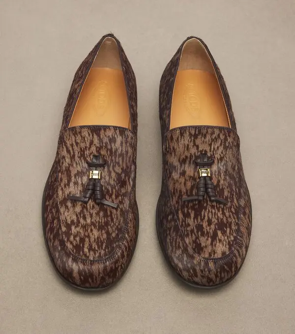 TOD'S Calf Hair Loafers