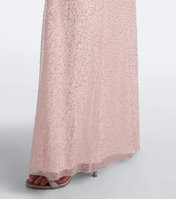 Jenny Packham Solstice Embellished Gown - Pink