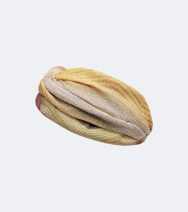 Missoni Striped Lamé Headband