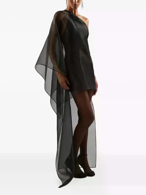 TALLER MARMO Boston One-shoulder Mini Dress