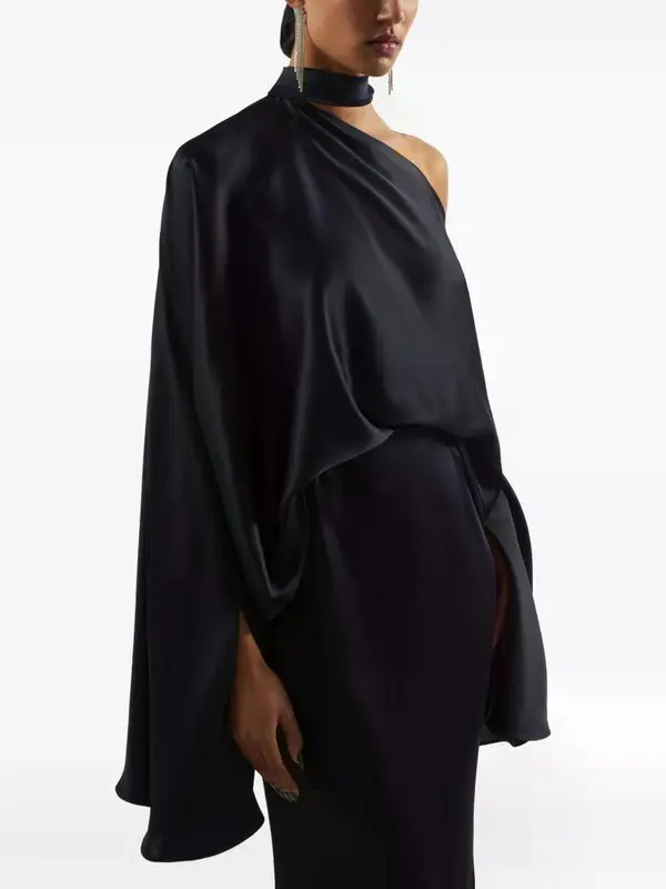 TALLER MARMO Brooks Asymmetric Blouse