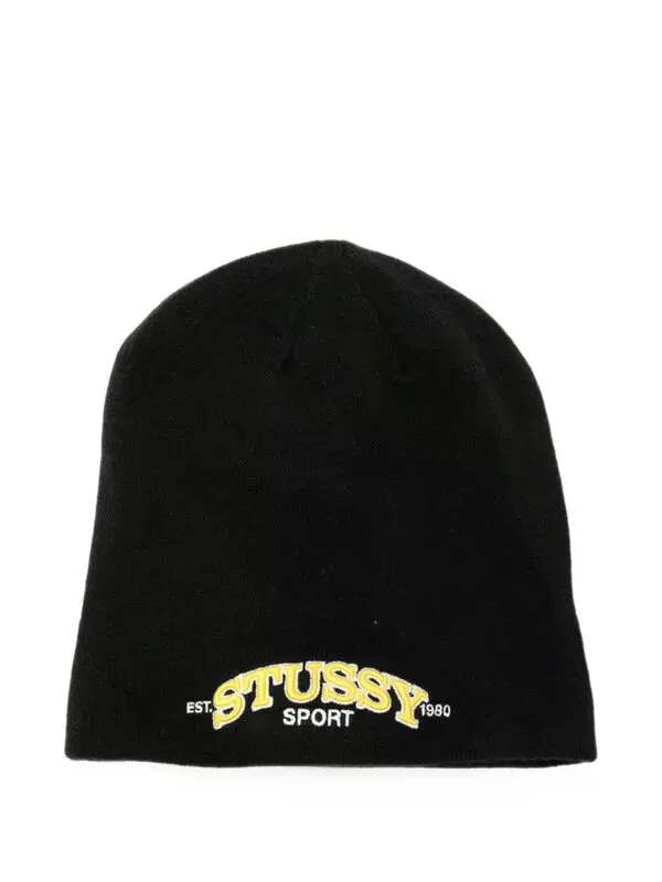StÜssy Logo-embroidered Beanie Hat