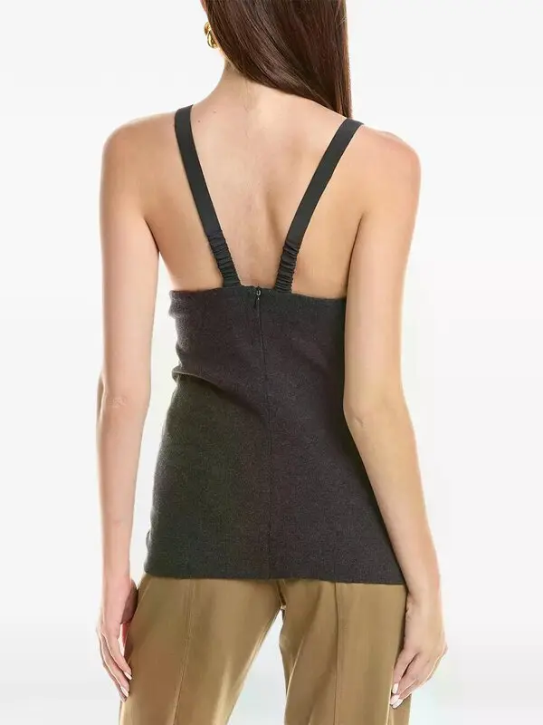 Brunello Cucinelli Sequin-embellished Knitted Top