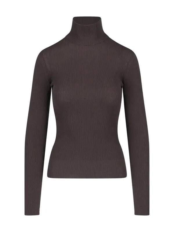 Max Mara Turtleneck “cavallo - Brown