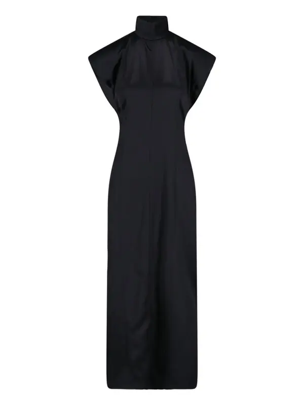 Bottega Veneta Midi Dress In Silk