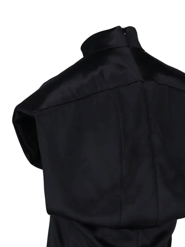 Bottega Veneta Midi Dress In Silk