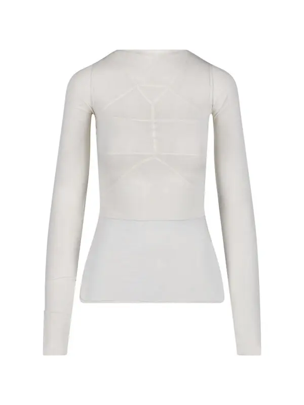 Rick Owens T-shirt “temple - White