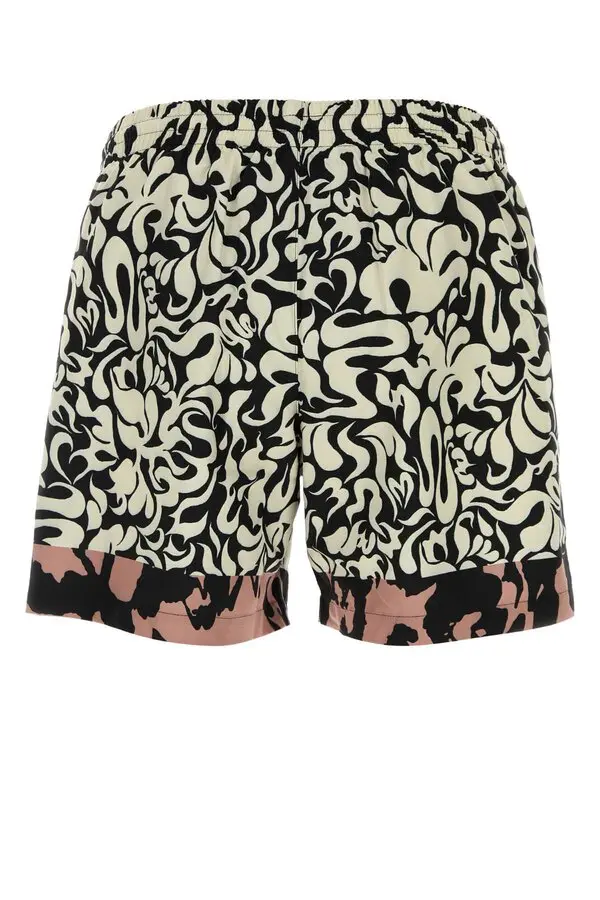 Dries Van Noten Printed Nylon Phibbs Swimming Shorts