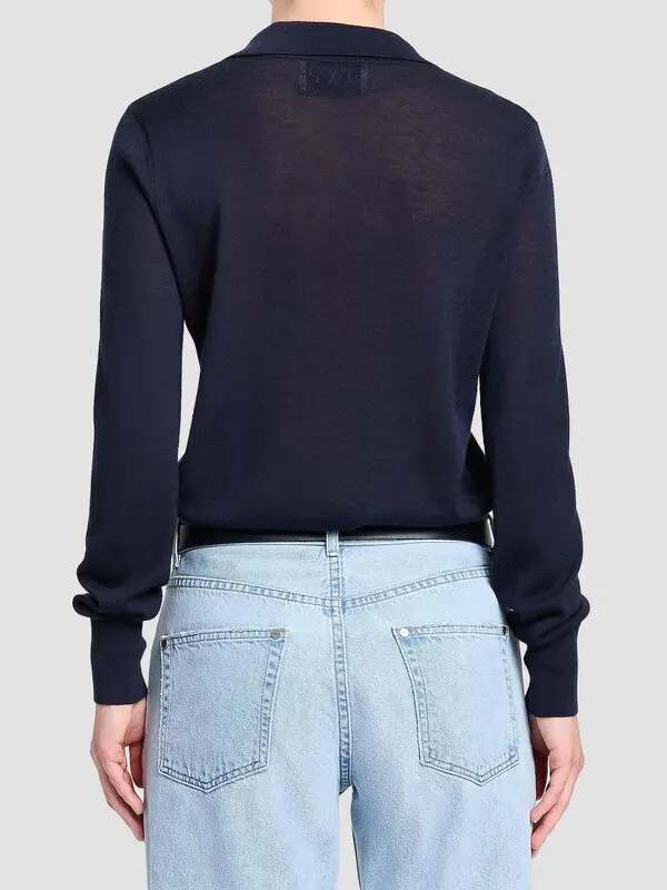 TWP Uma Henley Cashmere Top