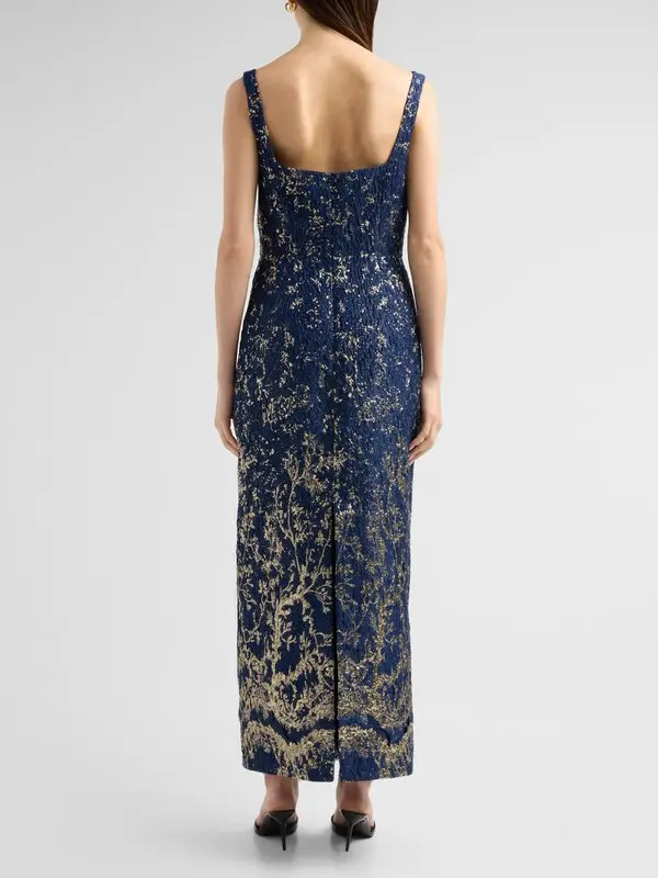 Simkhai Virette Column Maxi Dress