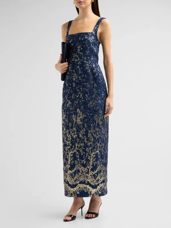 Simkhai Virette Column Maxi Dress
