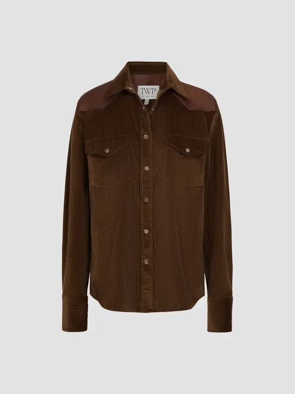 TWP Cowboy Take Me Away Corduroy Shirt