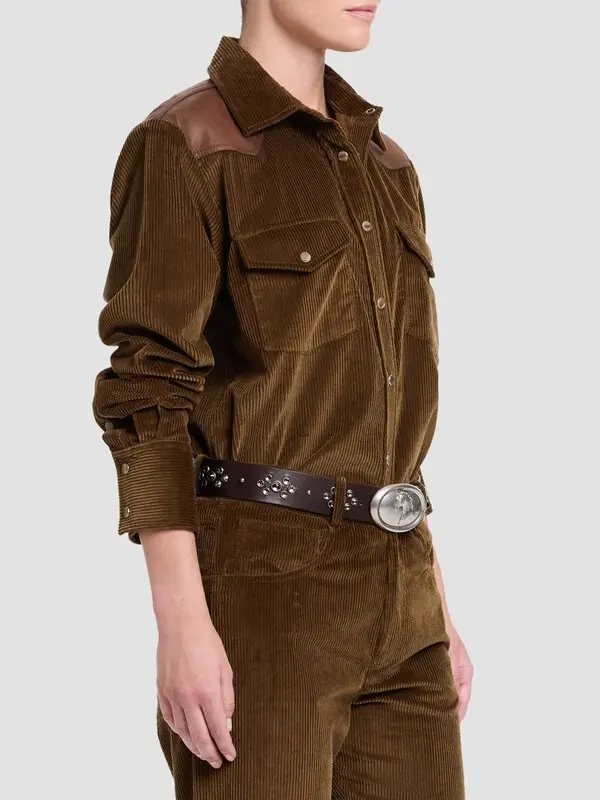 TWP Cowboy Take Me Away Corduroy Shirt