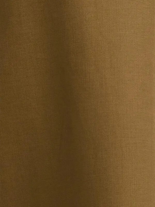 TWP Full Sweep Circle Double-canvas Cotton A-line Midi Skirt