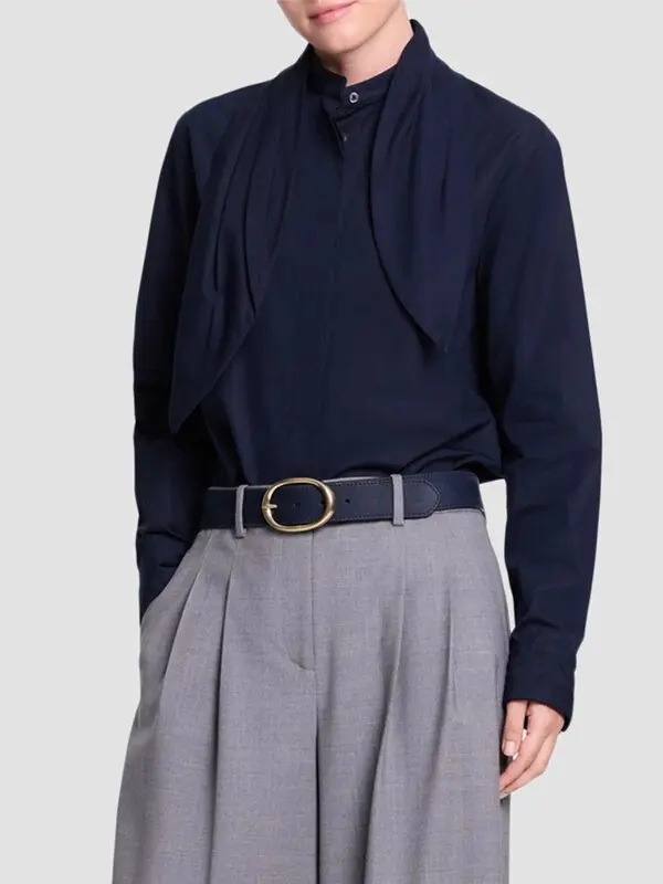 TWP Sash Cotton Shirt