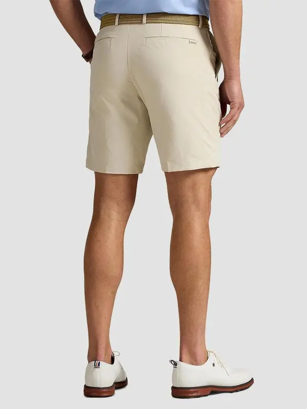 Polo Ralph Lauren Tab Waist Tailored Shorts - Basic Sand