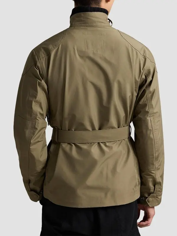 Polo Ralph Lauren Taffeta Belted Zip-up Jacket
