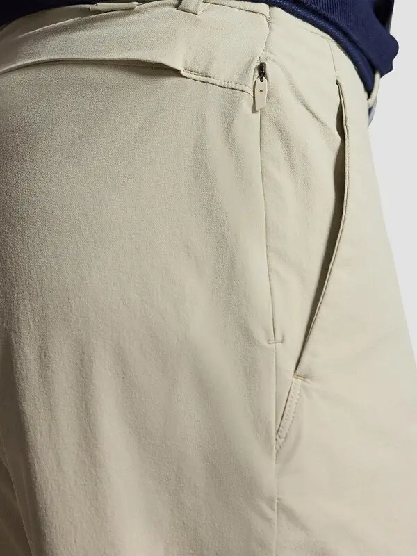 Rlx Ralph Lauren Standard Stretch-nylon Straight-leg Pants - Basic Sand
