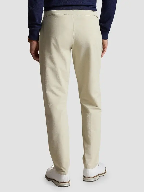 Rlx Ralph Lauren Standard Stretch-nylon Straight-leg Pants - Basic Sand