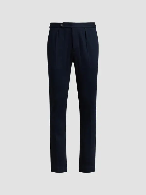 Polo Ralph Lauren Pleated-front Knit Mesh Sport Trousers