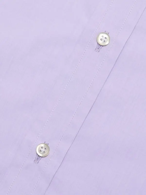 Ralph Lauren Purple Label Solid Cotton Shirt