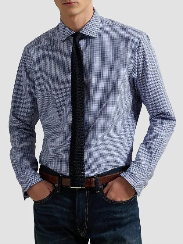 Polo Ralph Lauren Micro-checked Cotton Shirt