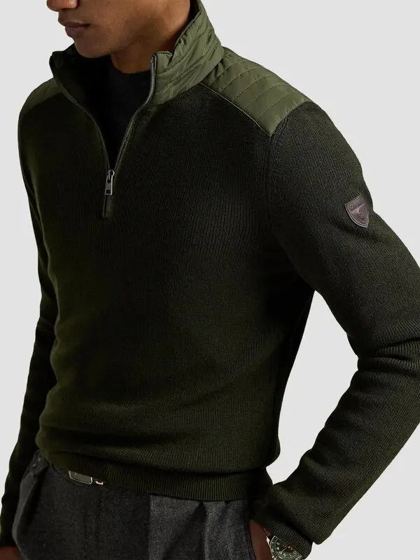 Polo Ralph Lauren Merino Wool Quarter-zip Sweater