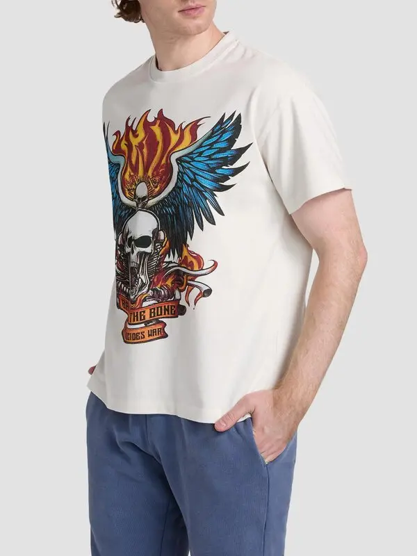 WHO DECIDES WAR Bad To The Bone Jersey Crewneck T-shirt