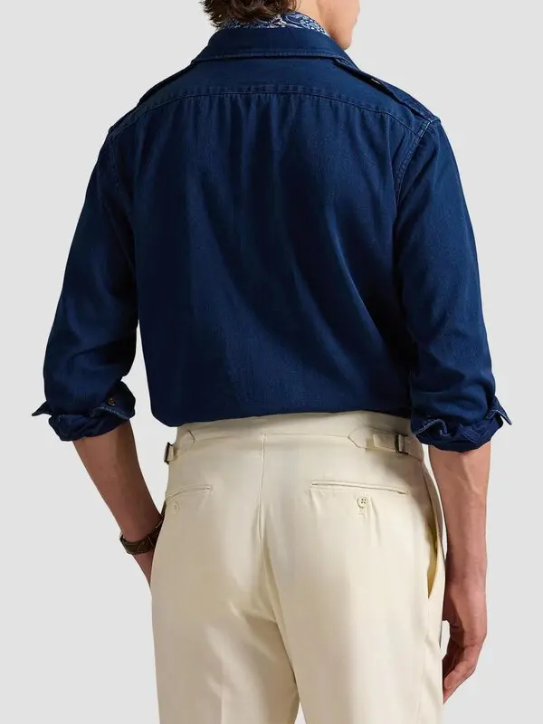 Polo Ralph Lauren Cotton Denim Button-front Shirt