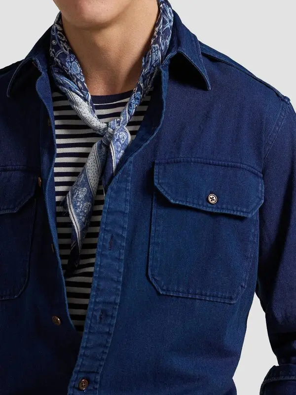 Polo Ralph Lauren Cotton Denim Button-front Shirt