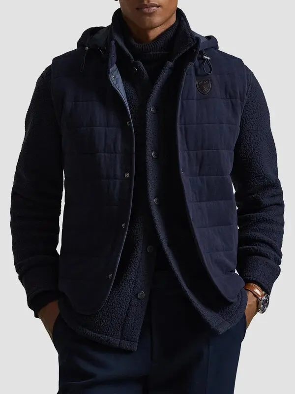 Polo Ralph Lauren Double-knit Jersey Vest - Navy
