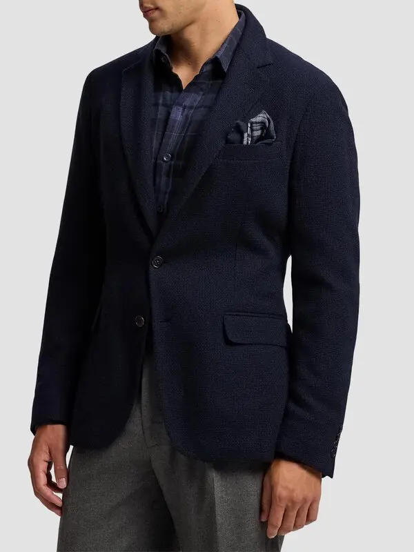 Ralph Lauren Purple Label Hadley Hand-tailored Cashmere Jacket - Navy