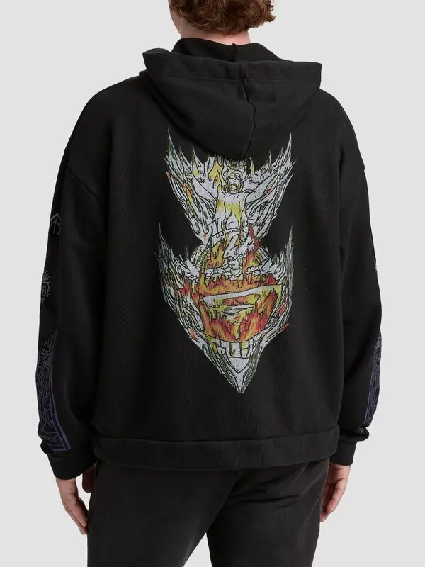 WHO DECIDES WAR Engulfed Memories Full-zip Hoodie